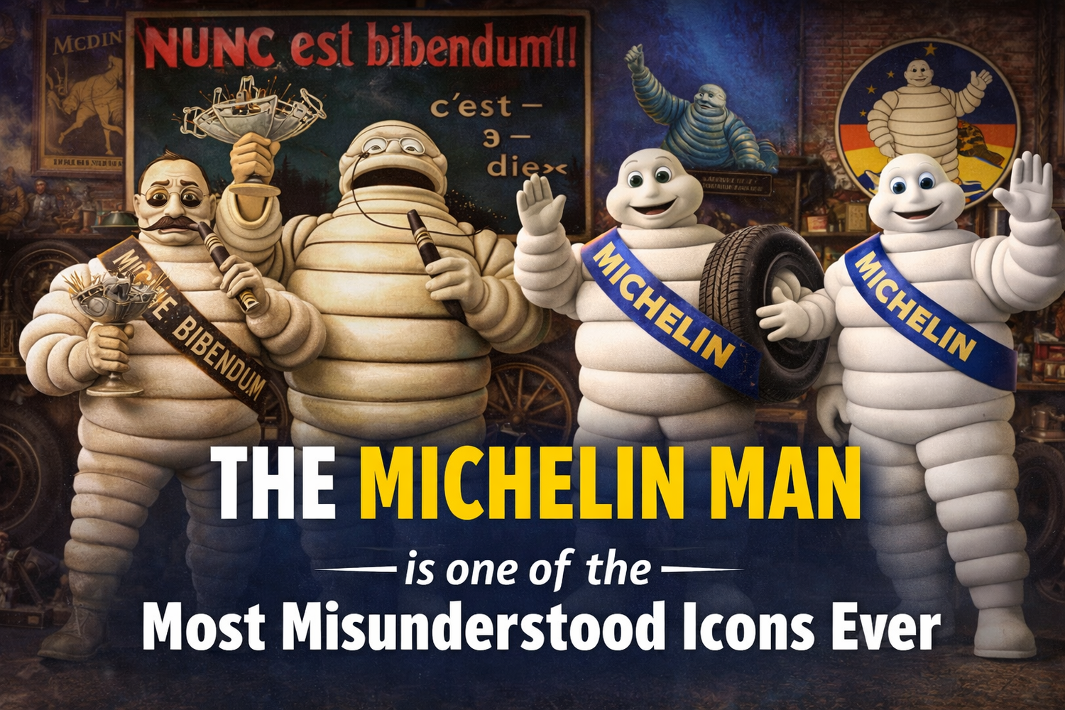 The Michelin Man Is One of the Most Misunderstood Icons Ever ...