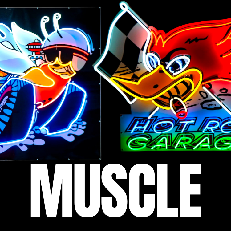 Mopar Muscle Neon Signs – Vintage Dodge, Plymouth, Chrysler Garage ...