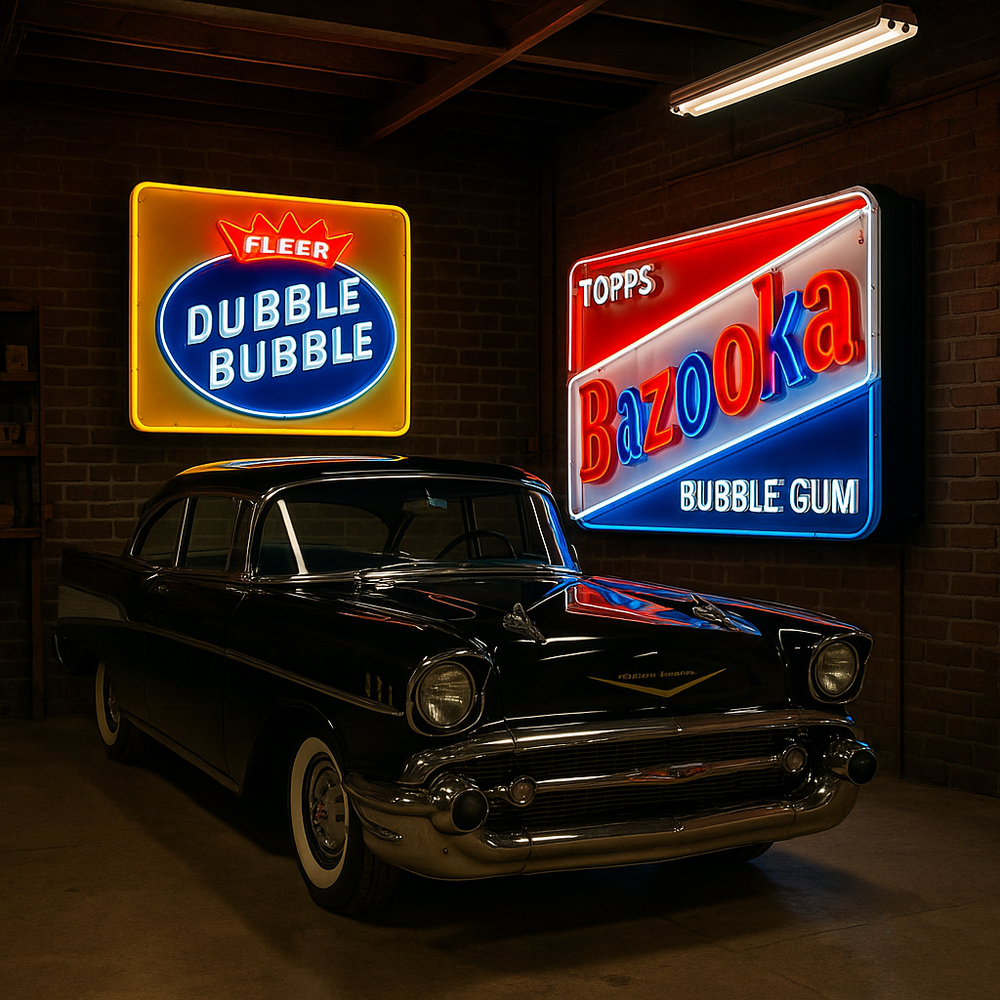 Real Neon Garage & Home Bar Design Guide | Authentic Americana for Your ...