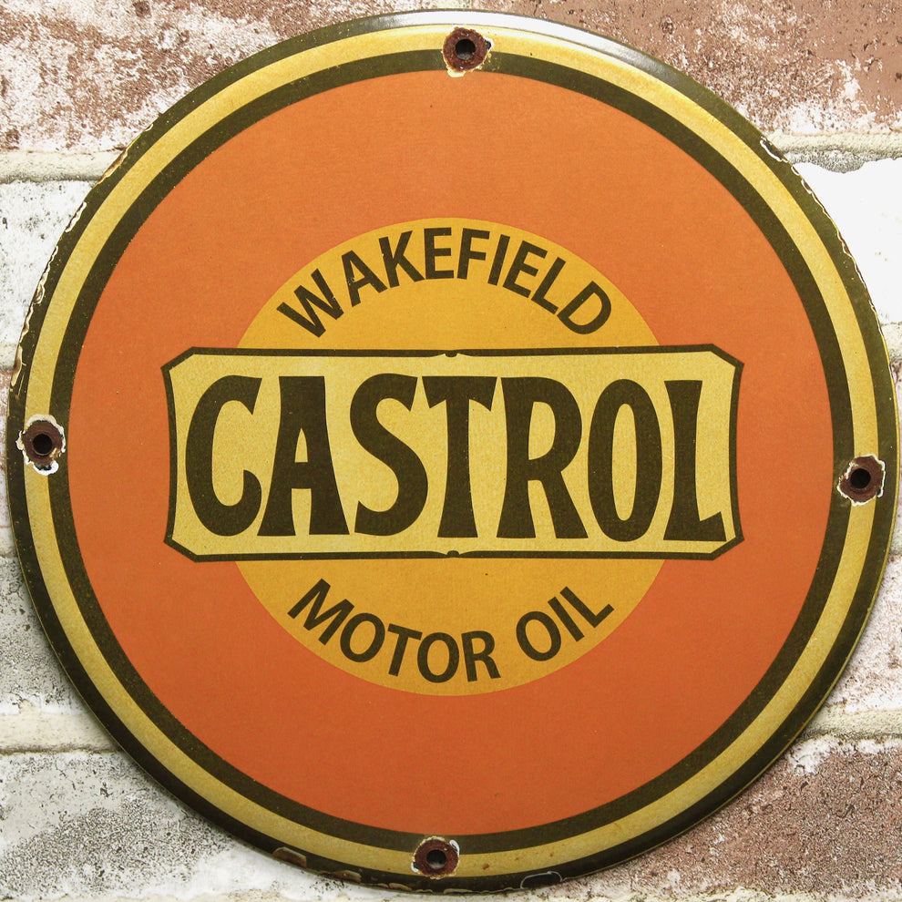 Wakefield Castrol Motor Oil | Premium Porcelain & Neon Signs ...